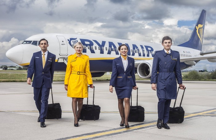Ryanair unveils new cabin crew uniforms by Irish designer Emma Collopy ...